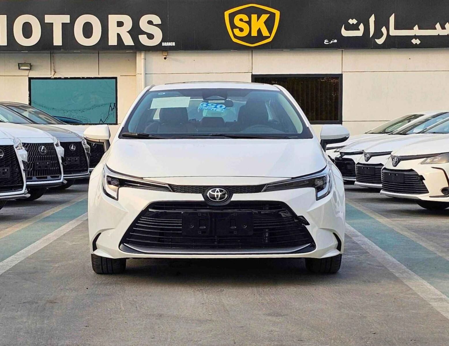 TOYOTA LEVIN HEV LUXURY HYBRID 2025 PETROL 1.8L V4 A/T - SK Motors Fzco